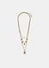 Accessorize Triple Layered Disc Necklace | Curvissa