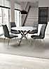 Astoria Dining Set - Round Dining Table With 4 Jenner Dining Chairs ...
