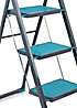 Beldray 3 Step Ladder - Non-Slip Folding Ladder | Curvissa