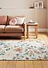 Catherine Lansfield Pipa Floral Rug | Curvissa