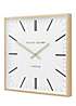 Chic Living Penhurst Wall Clock - Gold 50cm | Curvissa