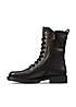 Clarks Orinoco 2 Style Wide Fit Black Leather Boots | Curvissa