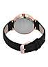 French Connection Black Strap Watch with Glitter Dial | Curvissa