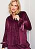 Jim Jam The Label Burgundy Revere Pyjamas | Curvissa