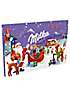 Milka Advent Calendar With A Mix Of Milk Chocolate Créme Filled Figures ...