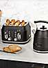Rangemaster RMCL4S201BK Classic 4 Slice Toaster - Matt Black | Curvissa