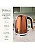 Swan Solace Cordless Kettle with Chrome Trim - Copper | Curvissa