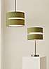 ValueLights Sophia Large Navy 2 Tier Ceiling Light Shade | Curvissa