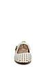 Vionic Ivory Alameda Wide Fit Arch Support Woven Mary Janes | Curvissa