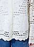 Yours Limited Curve Floral Crochet Cardigan | Curvissa