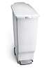 simplehuman 40L Slim Pedal Bin | Curvissa